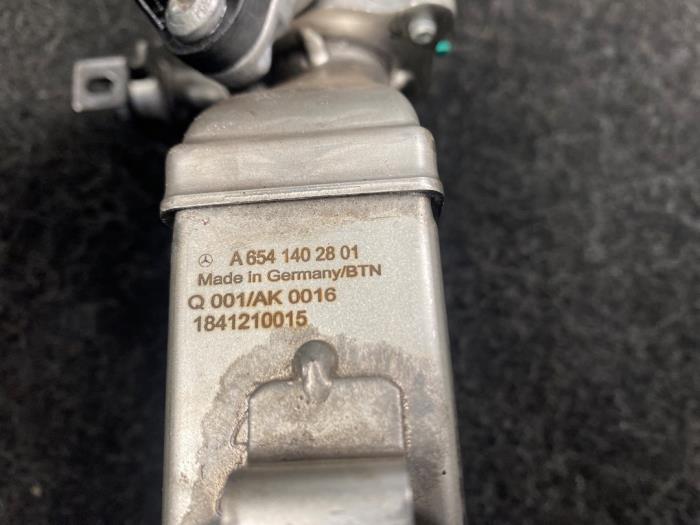 EGR cooler Mercedes Vito 2.0 116 CDI 16V - A6541402801 654920