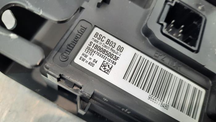 Body control computer Citroen Berlingo Cinqspace, Multispace 1.6 VTi 95 16V - 9665778480 EP6CB