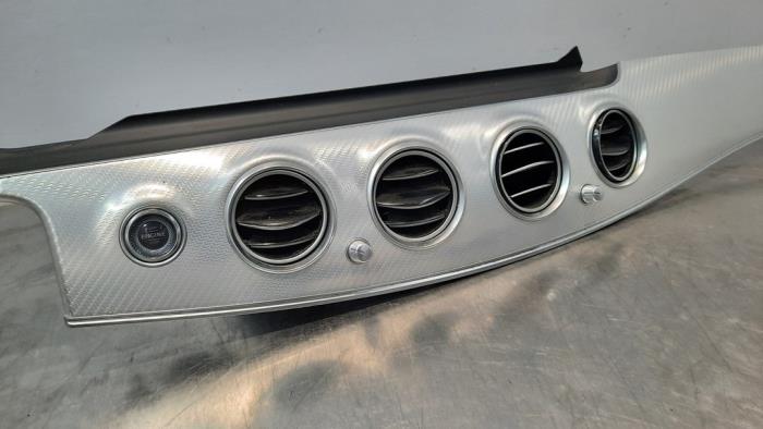 Dashboard decoration strip Mercedes E E-300de 2.0 Turbo 16V - A2136809204