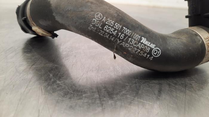 Radiator hose Mercedes C C-250 2.2 CDI 16V BlueTEC, C-250d - A2055017000