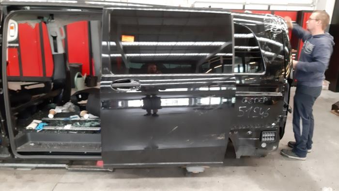 Sliding door, left Mercedes Vito Tourer 2.0 119 CDI 16V 9197 - A4477304500