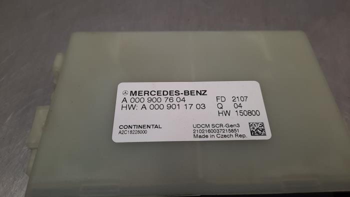 Adblue Computer Mercedes Sprinter 3,5t 316 CDI 2.1 D RWD - A0009007604 ...