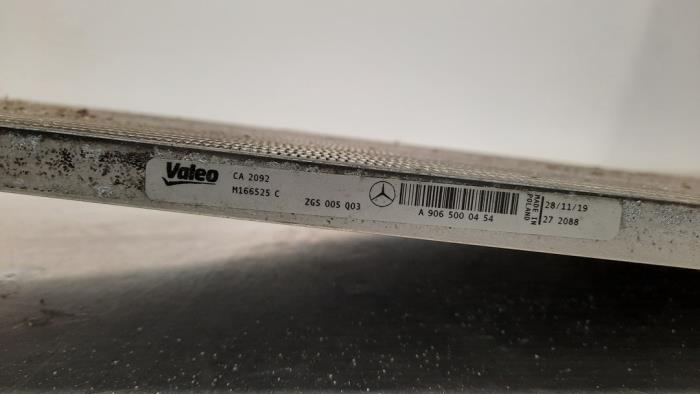 Air conditioning condenser Mercedes Sprinter 3,5t 314 CDI 2.1 D RWD ...