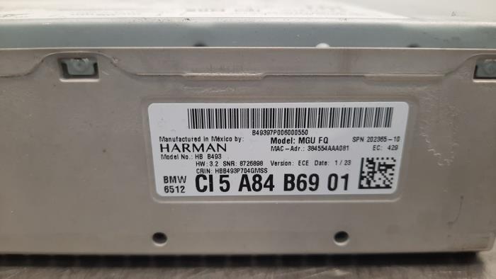 Radio module BMW X4 M40i 3.0 TwinPower Turbo 24V Mild Hybrid - 65125A84B69