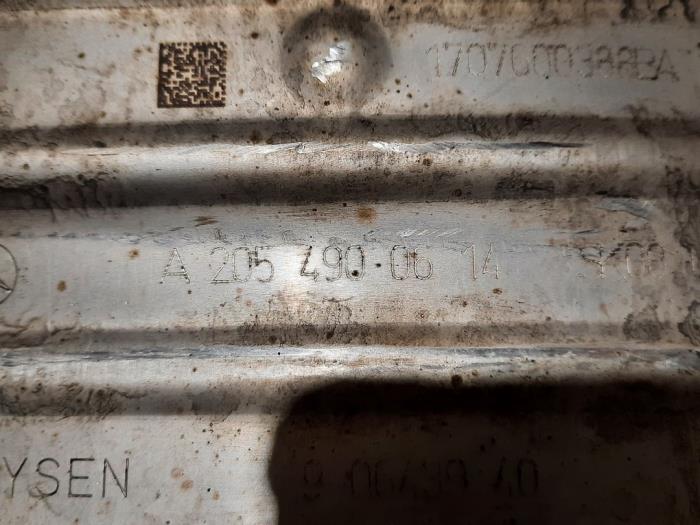 Catalytic converter Mercedes GLC Coupe 2.2 250d 16V BlueTEC 4-Matic ...