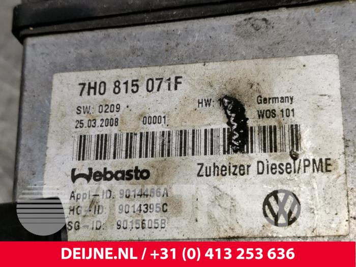 Chauffage stationnaire Volkswagen Transporter - 7H0815071F