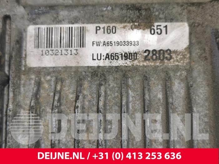 Engine management computer Mercedes Vito 2.2 114 CDI 16V - A6519002803 ...