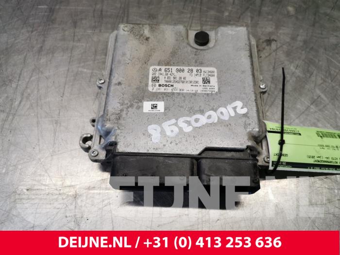 Engine management computer Mercedes Vito 2.2 114 CDI 16V - A6519002803 ...