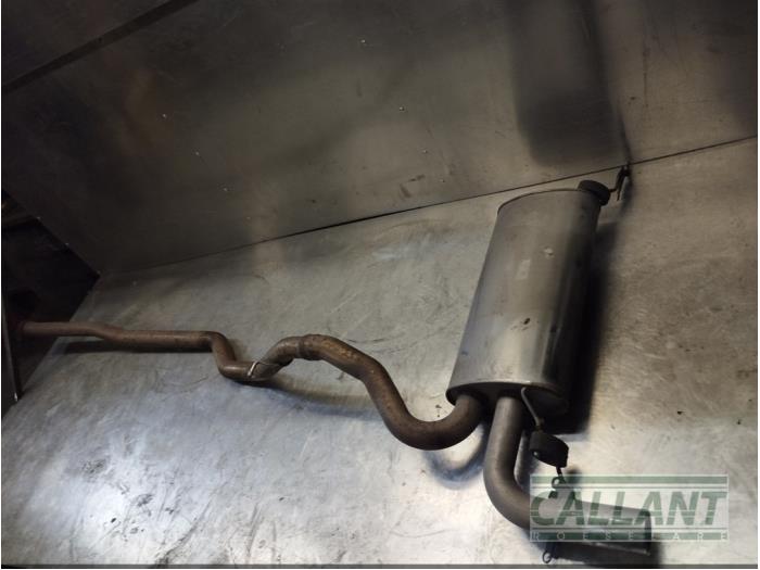 Exhaust rear silencer Volvo S60 II 2.0 D3 16V - 31392513 D4204T9