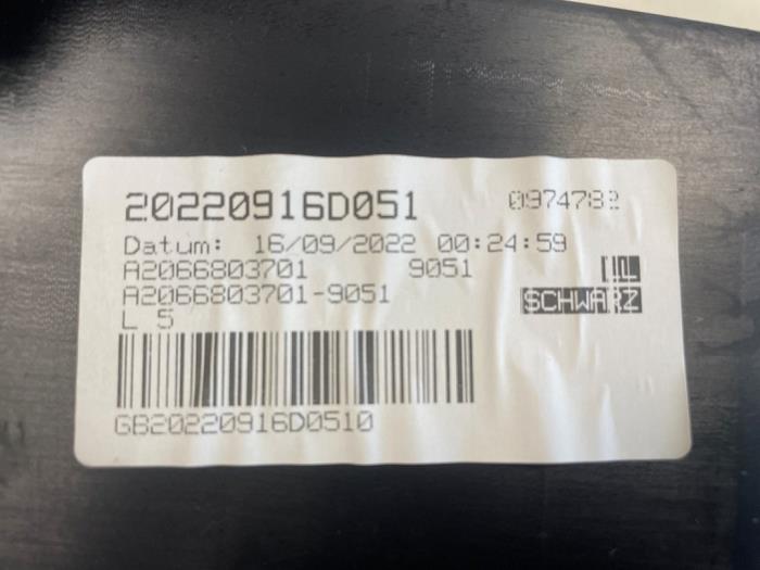 Glovebox Mercedes C C-200 1.5 EQ Boost 4-Matic - A20668037019051