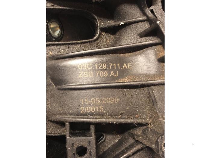 Intake manifold Volkswagen Golf VI 1.4 TSI 160 16V - 03C129711AE CAV