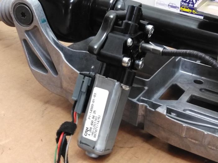 Steering column housing complete Mercedes ML III 3.0 ML-350 BlueTEC V6 ...