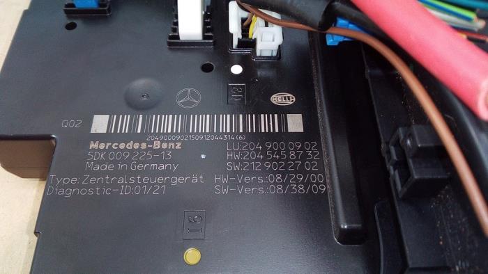 Comfort Module Mercedes C 2.2 C-200 CDI 16V BlueEFFICIENCY - A2049001002