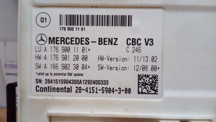 Comfort Module Mercedes A 1.6 A-180 16V - A2469009112