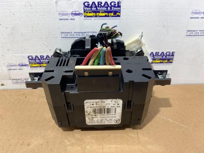 Heater control panel Mercedes Vito 2.2 111 CDI 16V - A6394460728