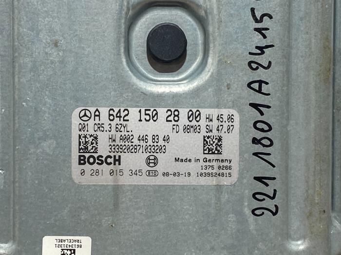 Ignition lock + computer Mercedes S - A2215451408