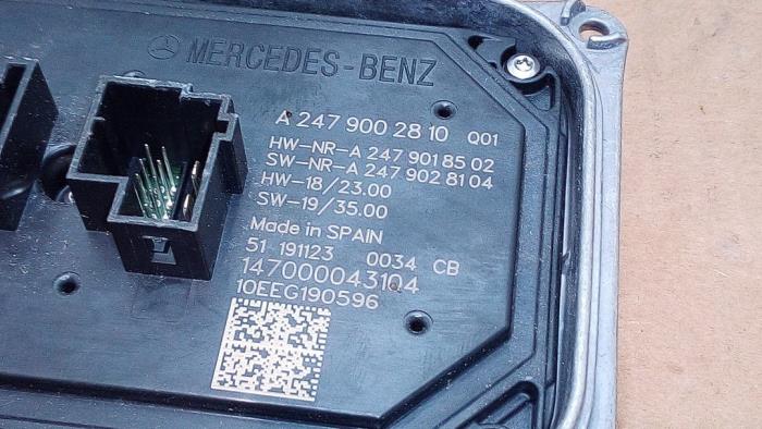 Xenon module Mercedes B 1.3 B-200 Turbo 16V 4-Matic - A2479002810