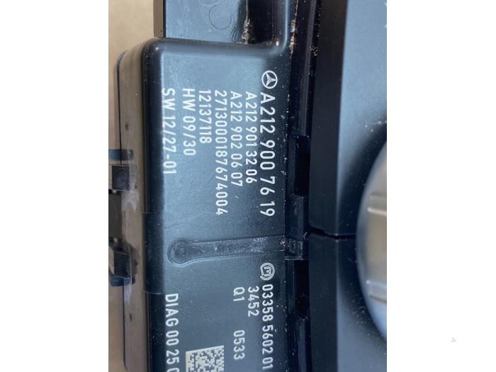 On-board computer controller Mercedes E E-200 CDI 16V BlueEfficiency ...