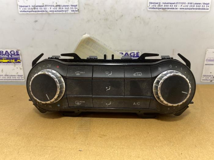 Heater control panel Mercedes A 1.6 A-180 16V - A2469001708