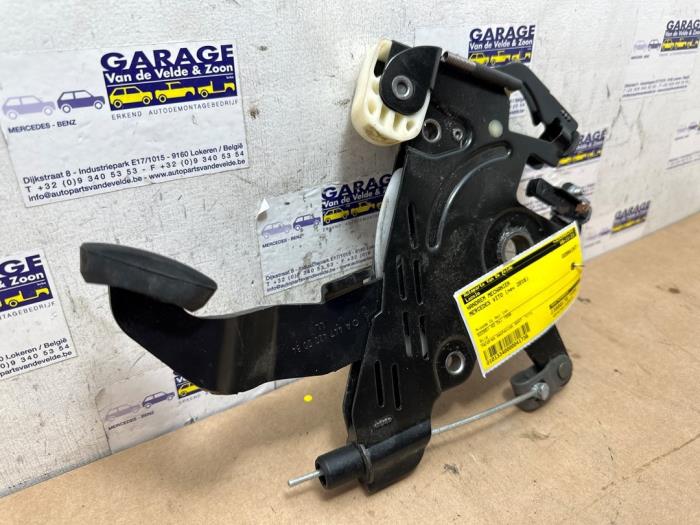 Parking brake mechanism Mercedes Vito 1.6 111 CDI 16V - A4474200084 622951