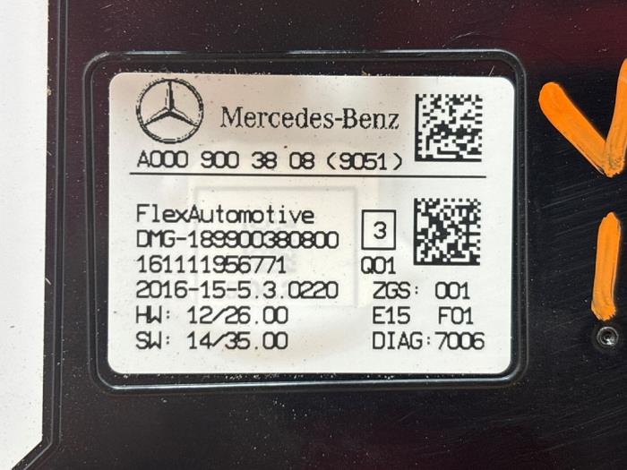 Interior lighting, front Mercedes GLA 2.2 200 CDI, d 16V - A0009000902