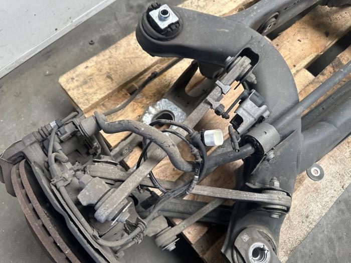 Rear wheel drive rear axle Mercedes E Estate E-200d 2.0 Turbo 16V ...