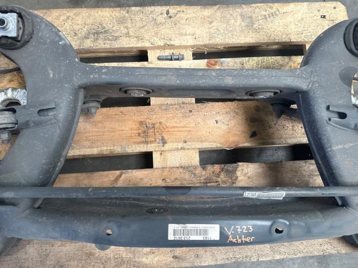 Rear wheel drive rear axle Mercedes E Estate E-200d 2.0 Turbo 16V ...