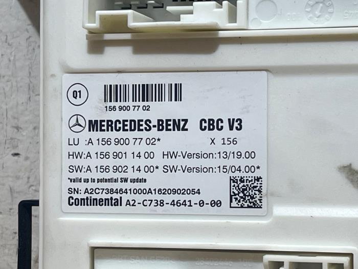 Comfort Module Mercedes GLA 1.6 180 16V - A1569007402