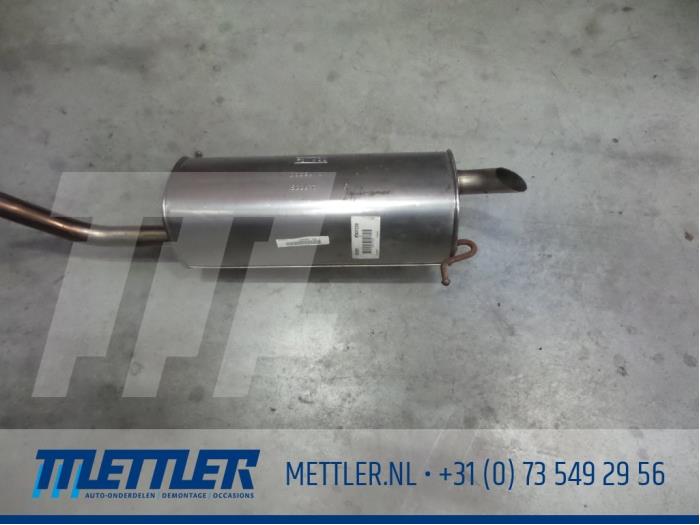 Exhaust rear silencers with part number 011 stock