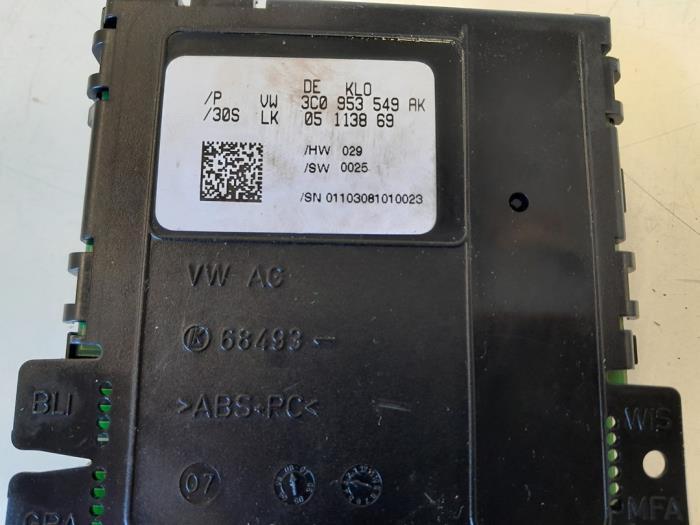 Steering column module Volkswagen Passat CC 1.8 TSI 16V - 3C0953549AK