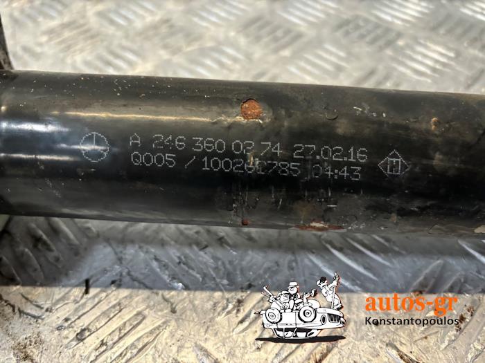 Front drive shaft, right Mercedes A-Klasse AMG 2.0 A-45 AMG Turbo 16V 4 ...
