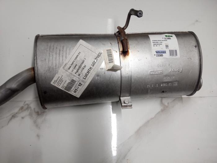 Exhaust rear silencer Peugeot Partner - 679510 WJY