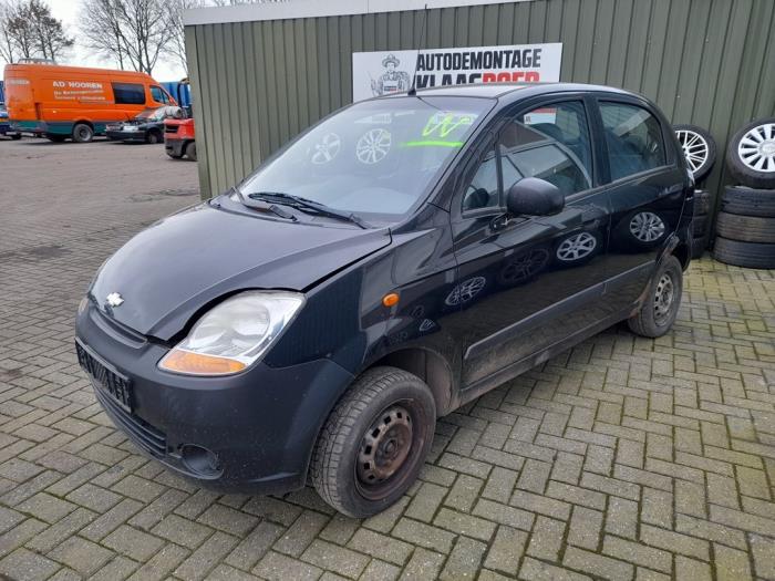 Chevrolet Spark 0.8 S,SE Salvage vehicle (2006, Black)