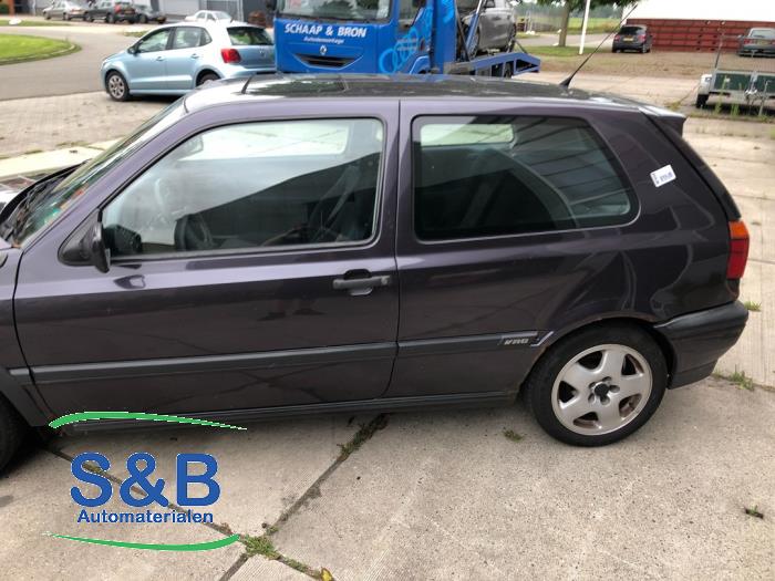 Volkswagen Golf III 2.8 VR6 Salvage vehicle (1992, Purple)