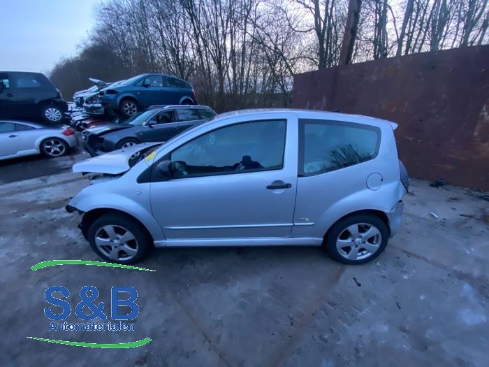 Citroen C2 1.4 Salvage vehicle (2004, Silver grey, Moonmist, Aluminum)