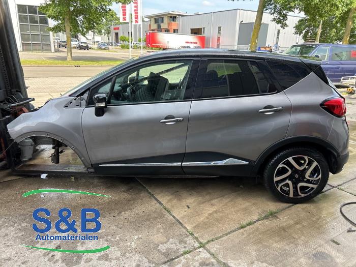Renault Captur 1.2 TCE 16V EDC Salvage vehicle (2015, Gray)