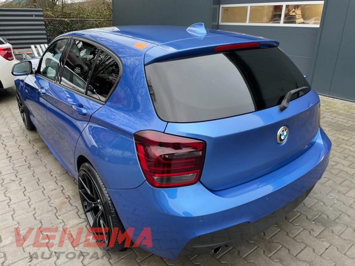 BMW 1 serie 116d 2.0 16V Vehículo de desguace (2014, Metálico, Azul)