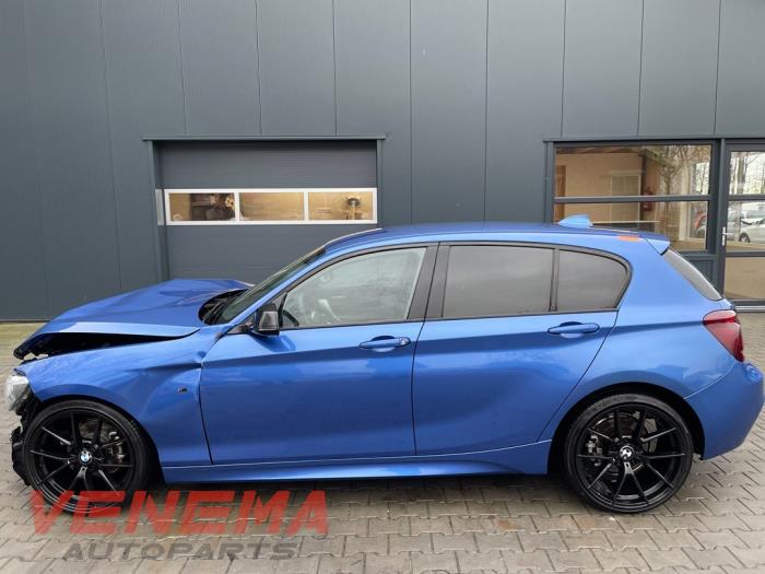BMW 1 serie 116d 2.0 16V Vehículo de desguace (2014, Metálico, Azul)