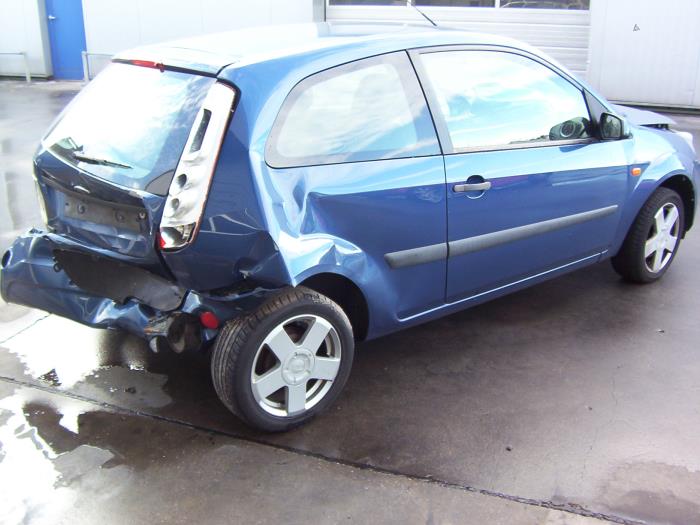 Ford Fiesta VI 1.4 TDCi Salvage vehicle (2006, Blue)