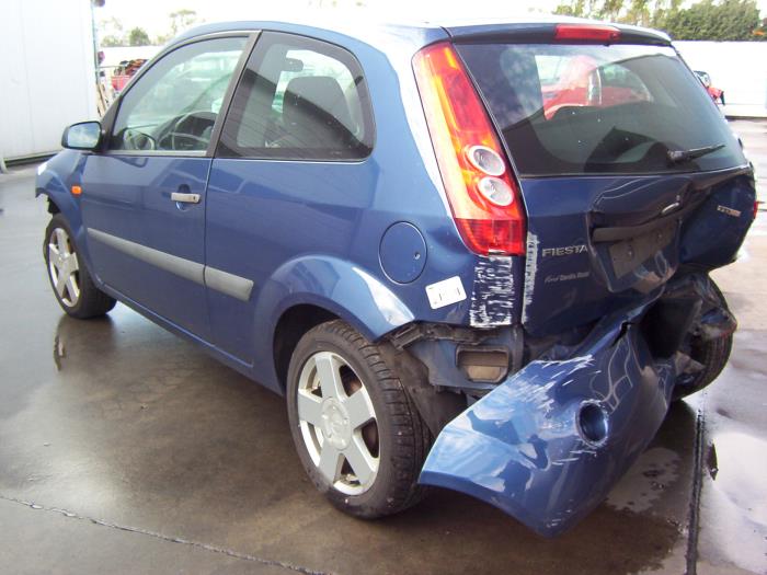Ford Fiesta VI 1.4 TDCi Salvage vehicle (2006, Blue)