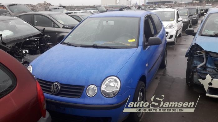 Volkswagen Polo IV 1.2 12V Salvage vehicle (2002, Blue)