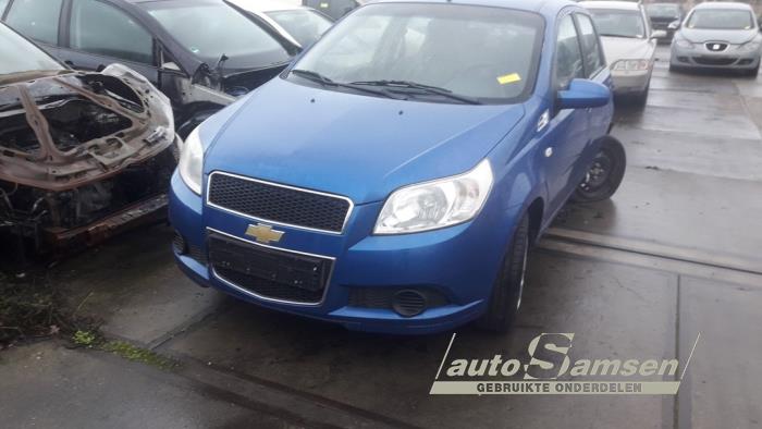 Chevrolet Aveo 1.4 16V LS Salvage vehicle (2009, Blue)