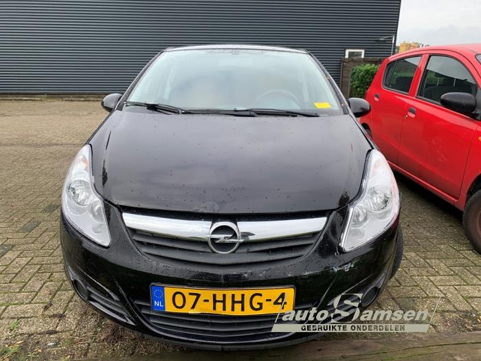 Opel Corsa D 1.2 16V Damaged vehicle (2008, Black)