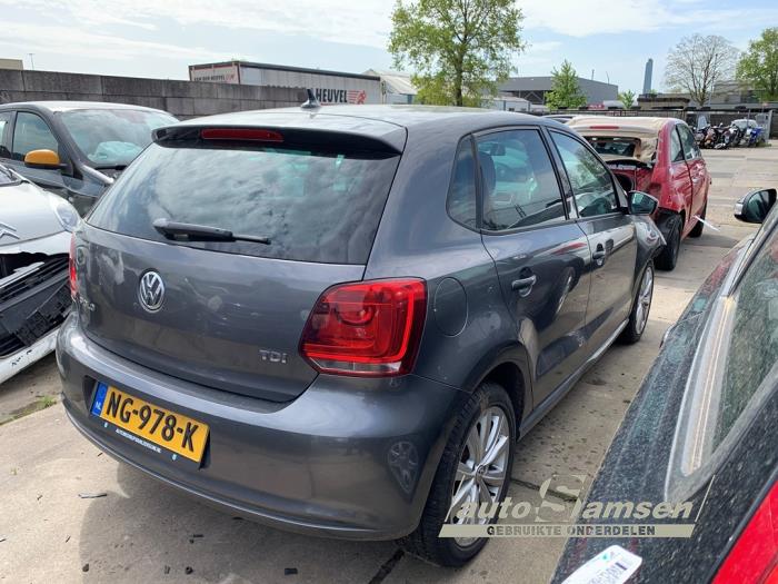 Volkswagen Polo V 1.2 TDI 12V BlueMotion Damaged vehicle (2010, Gray)