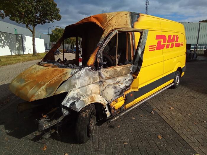 Volkswagen Crafter 2.0 TDI Salvage vehicle (2020, Yellow)