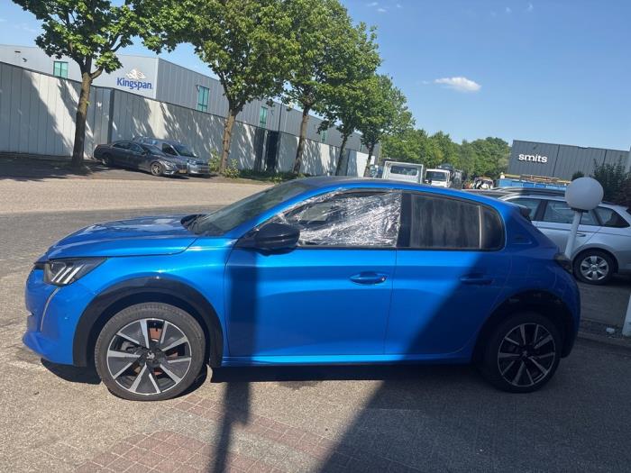 Peugeot 208 II e-208 50 kWh Salvage vehicle (2020, Blue)