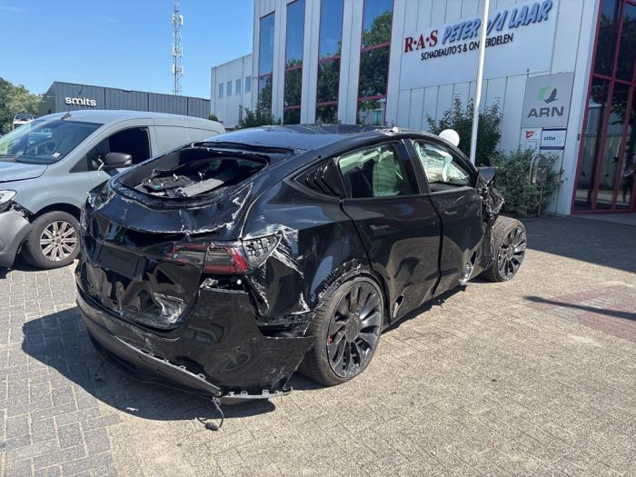 Tesla Model Y Long Range,Performance Salvage vehicle (2024, Black)