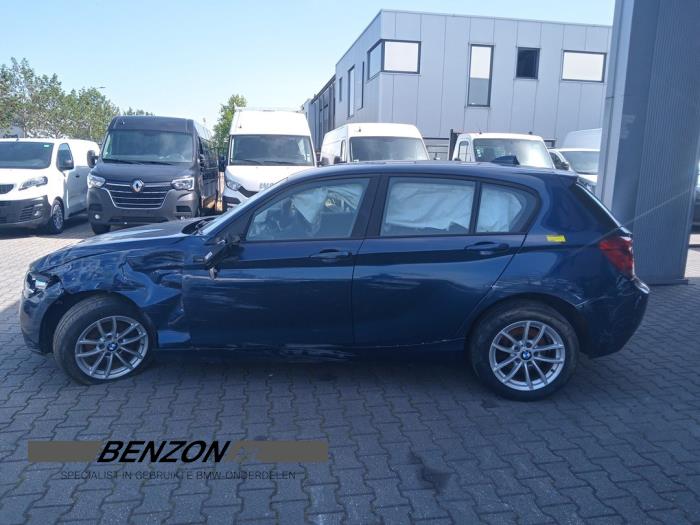 BMW 1 serie 116d 2.0 16V Vehículo de desguace (2012, Metálico, Azul)