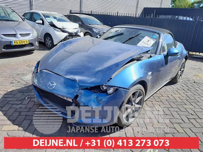 Mazda MX-5 ND 15- Salvage vehicle (2018, Blue)