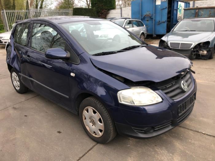 Volkswagen Fox 1.2 Salvage vehicle (2005, Blue) Gebr Opdam B.V.